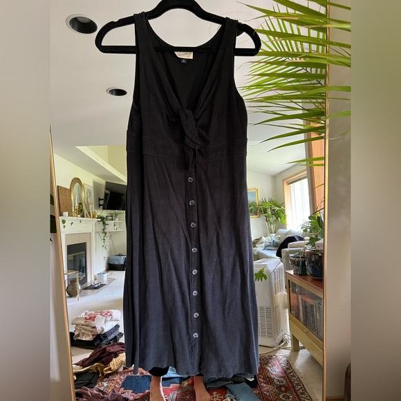 Universal Thread | Dresses | Universal Thread Tie Front Midi Dress ...